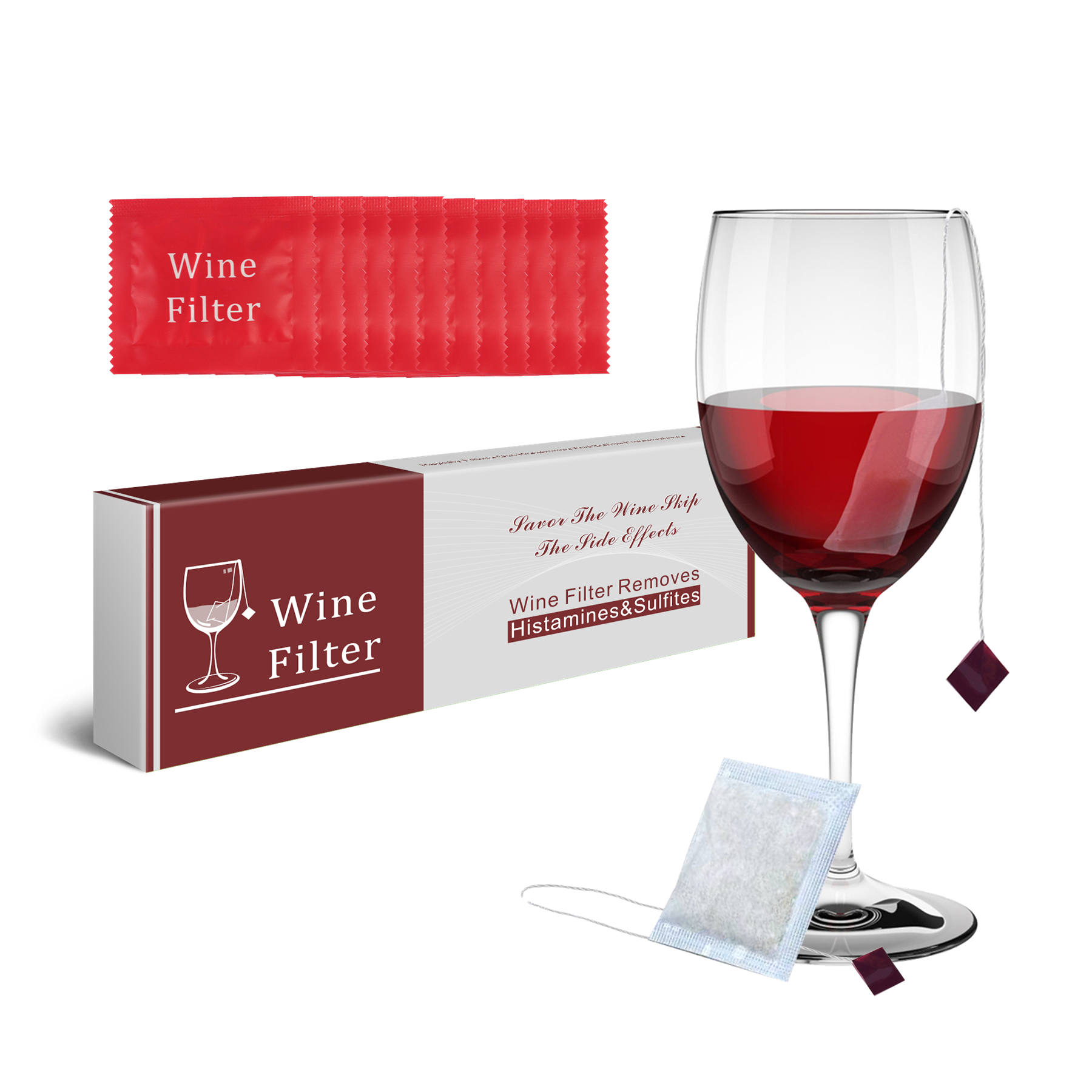 Wine Sulfite Filter To Remove Sulfite And Histamine, Eliminate Headach ...